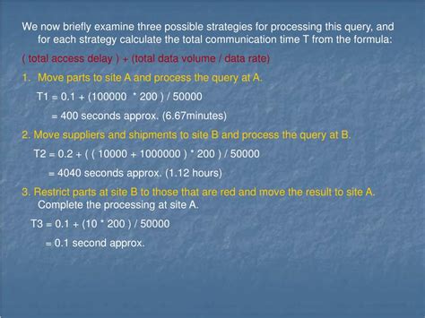 Ppt Distributed Databases And Its Twelve Objectives Powerpoint