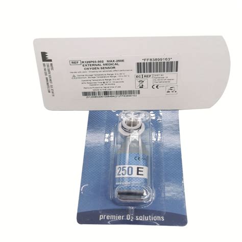 Fio2 16mv Medical Oxygen Sensor For Ventilator Machines Max 250e