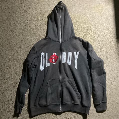 Streetwear Glo Boy Full Face Zip Up Grailed