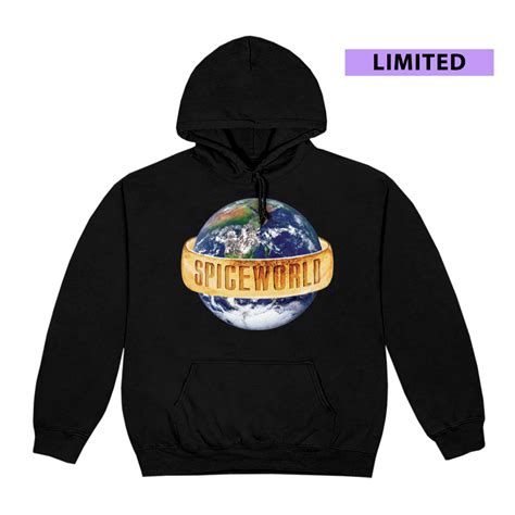 Spiceworld2019 Black Hoodie Spice Girls Official Store