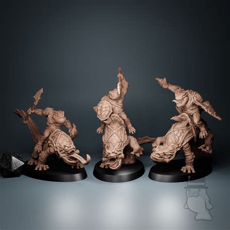 Salamander Riders Swamp Gurunda Artisan Guild Mini Manatee New