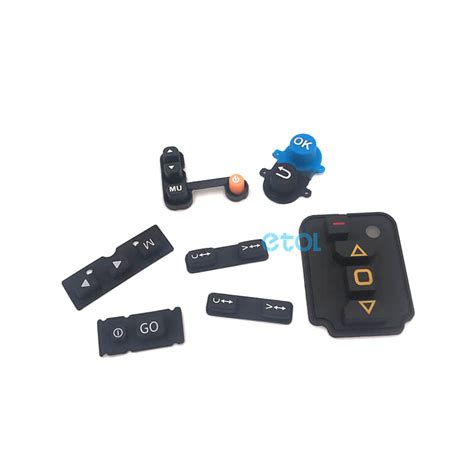 Rubber Buttons Keypad Custom Made Conductive Silicone Keyboard Etol