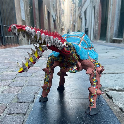 Tartacocco Zoomorphic Inspired Polychrome Sculpture Paolo Anselmo
