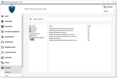 rds advanced security documentation