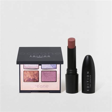 Kit Paleta De Sombras Cosmic Batom Nude Océane Edition Océane