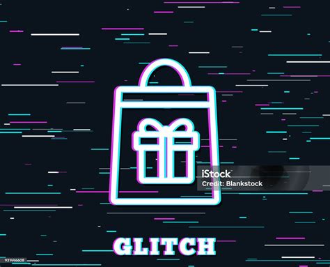 購物袋禮品盒線圖示向量圖形及更多光圖片 光 創作性 包裹 Istock