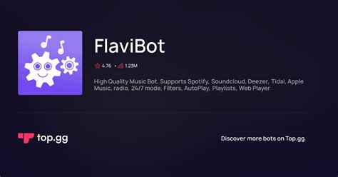 Flavibot Bot Commands The 1 Discord Bot And Discord App List