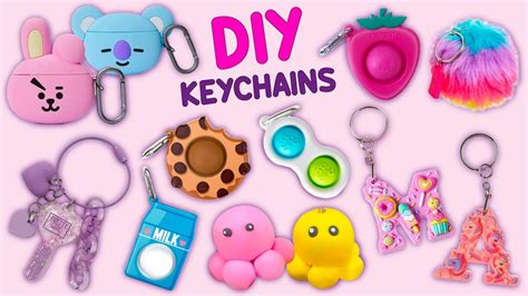 8 Keychains Idea How To Make Super Cute Keychain Octopus Keychains