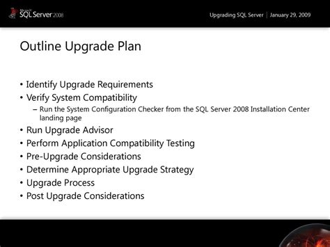 Upgrading Sql Server Rob Carrol Microsoft January 29 Ppt Download