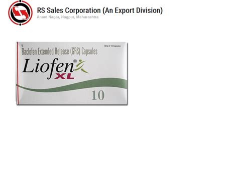 Liofen Xl Pharmaceutical Capsule At Rs 187box In Nagpur Id 20824505812