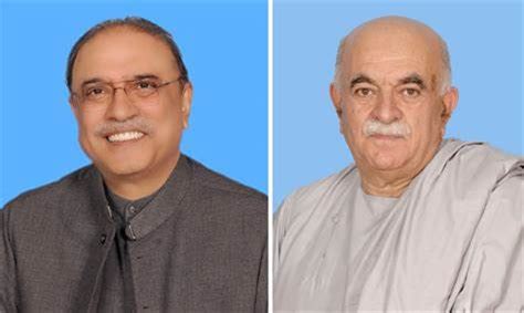 Pakistan Presidential Polls Asif Ali Zardari Mahmood Achakzai File