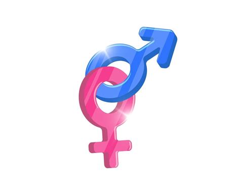 Heterosexual Gender Symbol Combined Mars And Venus Icons Male And Female Equality Vector