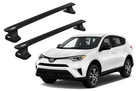 Barras THULE WingBar Para Autos TOYOTA RAV Desde Negro