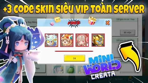 Code Toàn Server Tặng 3 Mã Code Mini World Nhận Ngay Quà Miễn Phí