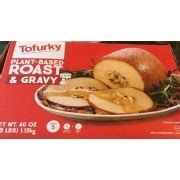 Tofurky Roast And Gravy Calories Nutrition Analysis And More Fooducate