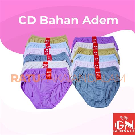 Jual CD Wanita Celana Dalam Golden Nick Warna Gelap Hitam Jumbo 939 937