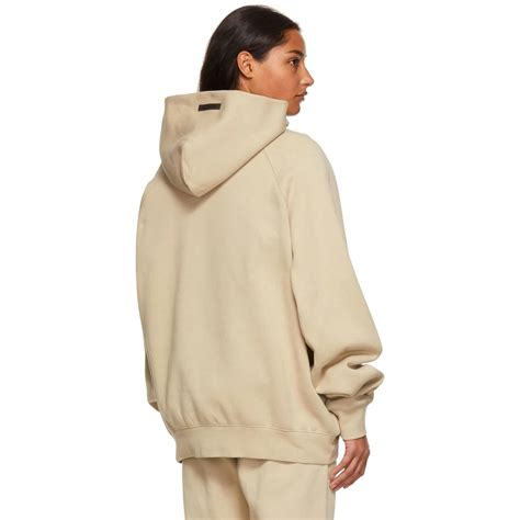 Fear Of God Essentials Ssense Exclusive Pullover Hoodie Linen Novelship