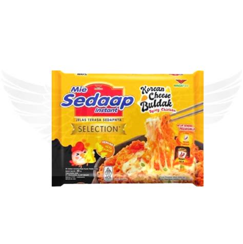Mie Sedaap Instant Fried Noodles Selection Korean Cheese Buldak CV