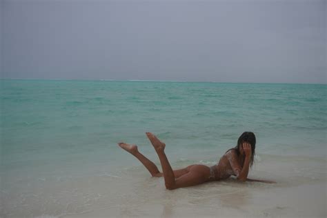 Sweet Girl Melena Maria Rya Having Some Naked Fun On The Beach Photos