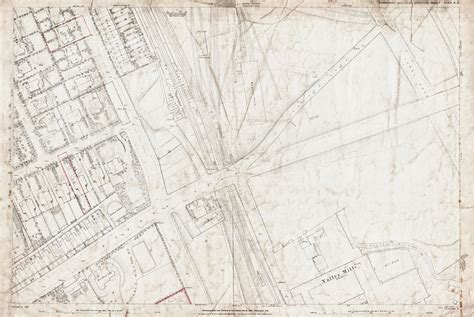Old Ordnance Survey Map 216 4 2 Bradford Yorkshire In 1891