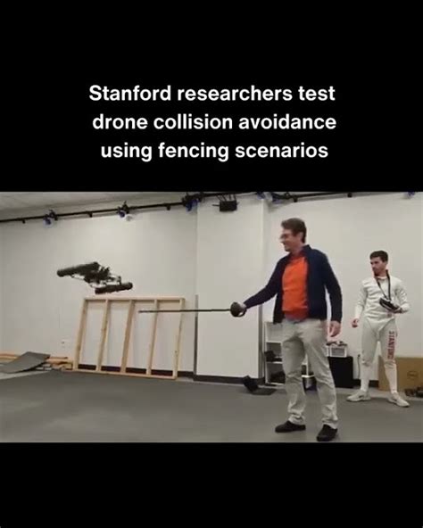 Stanford Researchers Test Drone Collision Avoidance Using Fencing