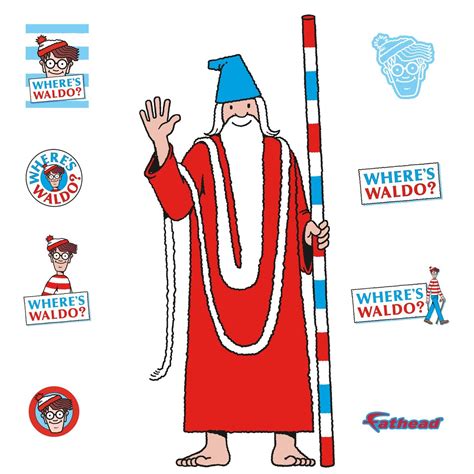 Wheres Waldo Wizard Whitebeard Realbig Officially Licensed Nbc Uni