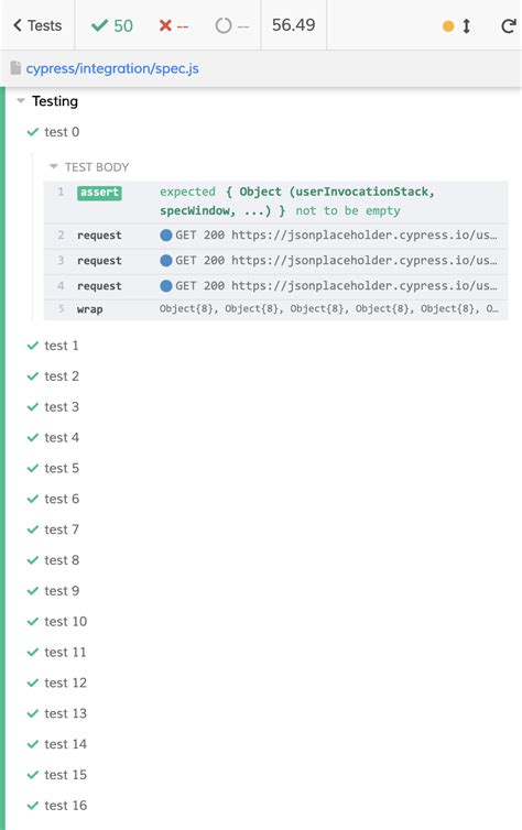 cy request gets a 200 but doesn t call `then` · issue 8194 · cypress