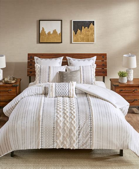 Cotton Comforter Mini Set-Color:Ivory,Size:Full/Queen - Walmart.com