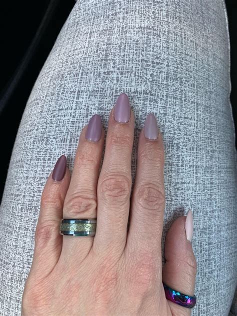 Third Time Doing Gel X Nails Happy To See Im Getting Better Each Time
