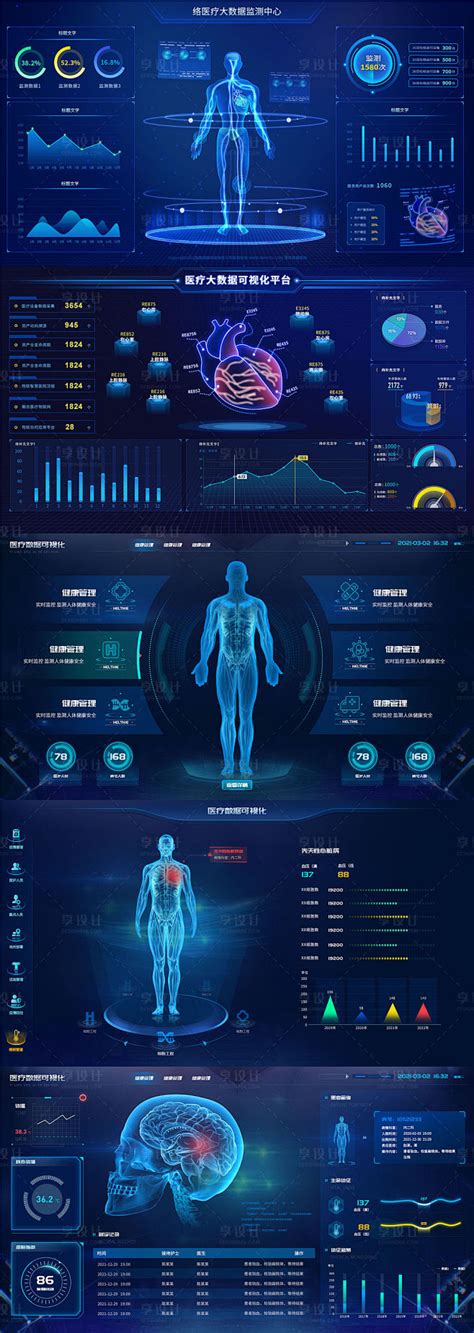 医疗ui界面全是心脏脑科健康管理网络 源文件