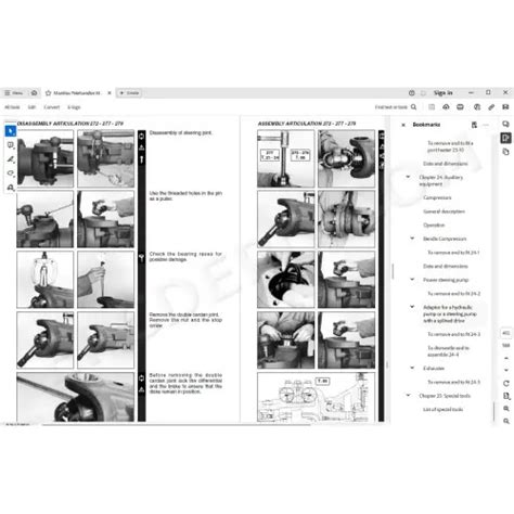 Manitou Telehandler Mla628 Service Manual