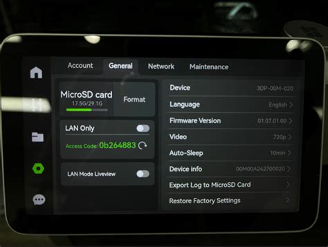 Export X Series Printer Logs To A Micro SD Card Bambu Lab Wiki
