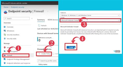 4 New Intune Windows Firewall Logging Configuration Policies Htmd Blog