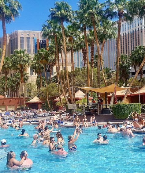 No Better Place Than The Treasure Island Pool And Cabanas To Spend Your