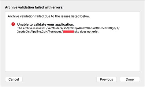 Validation Xcode 72 Archive Validate Failed Stack Overflow