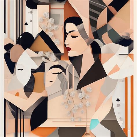 Premium Ai Image Vector Hand Drawn Picasso Style Illustration