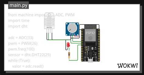 Adc Pwm Wokwi ESP STM Arduino Simulator