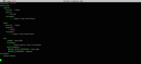 Запуск окружения для разработки Nginxphpmysql с помощью Docker