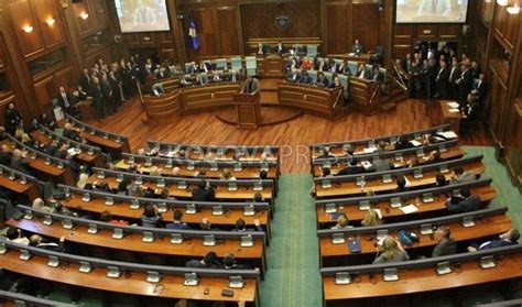 Kuvendi I Kosovës Sot Vazhdon Seancën Me Rend Dite Votimin E