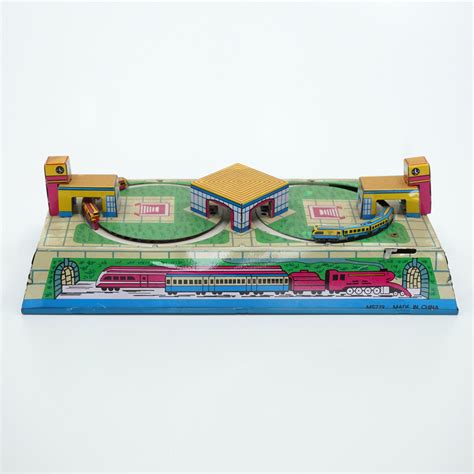 Tin Train Set Russian Collector Series Sustainable Deco Inc