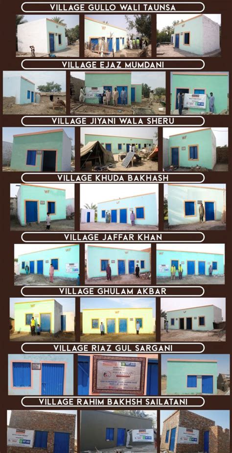 Mohsin And Fauzia Jaffer Foundation Build A Home Punjab June 2023 Wf Aid
