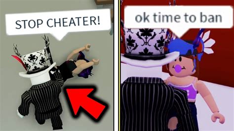 The Devs Caught Me Cheating Im Scared Roblox Youtube