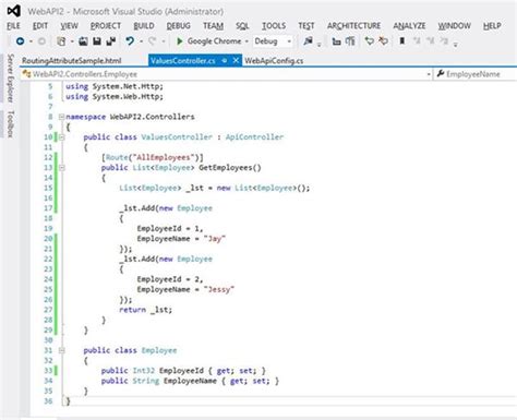Web Api Route And Route Prefix Part 2