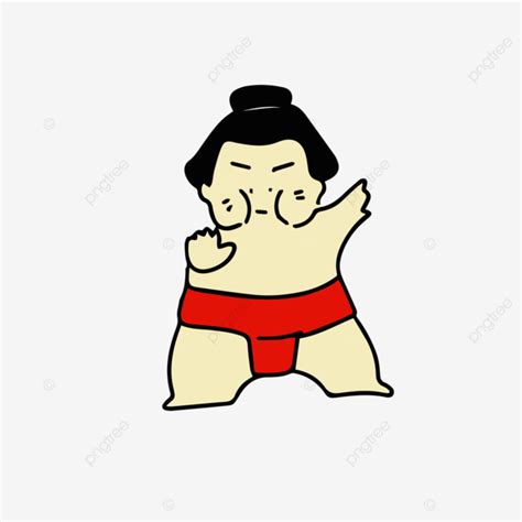 Cartoon Cute Sumo Sport Vector Sumo Cute Sumo Cartoon Sumo Png And