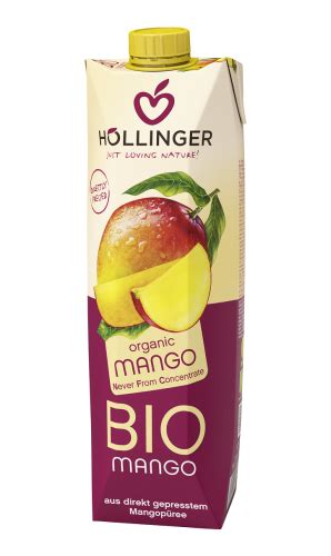 NEKTAR Z MANGO BIO 1 L HOLLINGER Sklep Internetowy Delikatesy Zdrowo