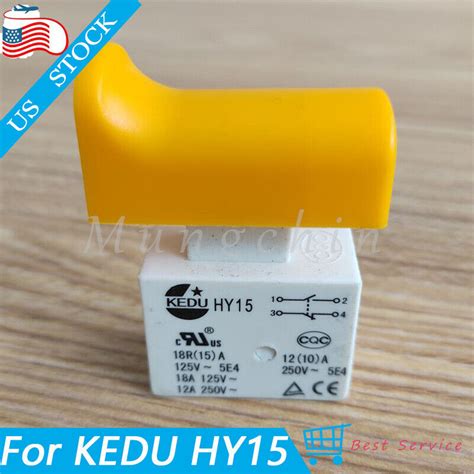 For Kedu Hy15 Contact Mutually Exclusive On Off Travel Switch 18a125v