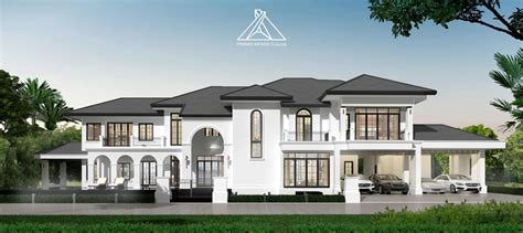 งานตกแต่ง Luxury House บ้านหรู 2 ชั้น สไตล์เมดิเตอร์เรเนียน จ เชียงราย