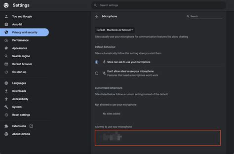 Enabling Microphone Permissions For Power Dialer On Chrome