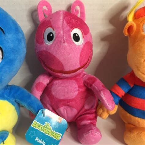 Backyardigans Plush Lot 2019 Nick Jr Pablo Tyrone Uniquea Pablo And Tyrone Nwt 4580040014