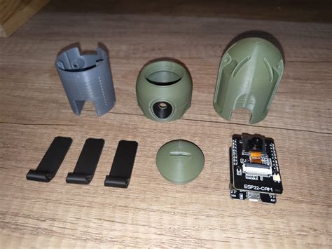 Stl File Surveillance Bot Esp32 Cam 🤖 ・3d Print Design To Download・cults
